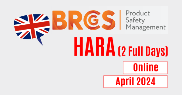 Formation | Official BRCGS HARA (2 full days)